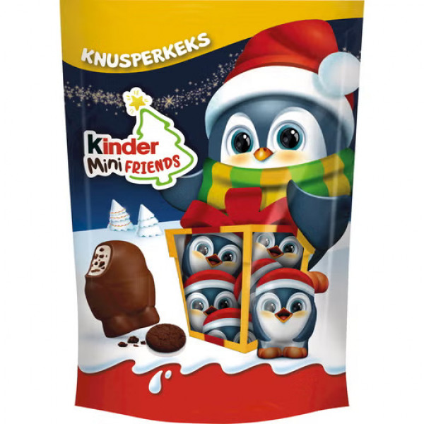 Kinder čokolada Mini Friends Crunchy 122g