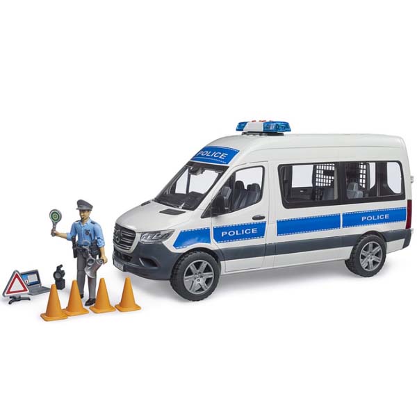 Policijski MB Sprinter sa figurom Bruder 026837