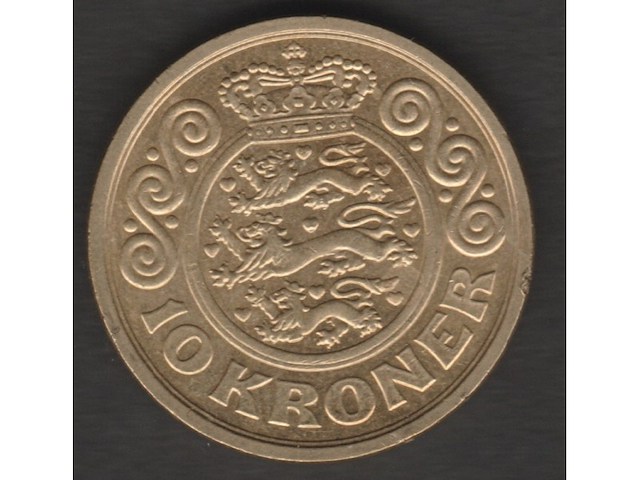 10 Kroner, Kruna - 1998 - Danska, Denmark