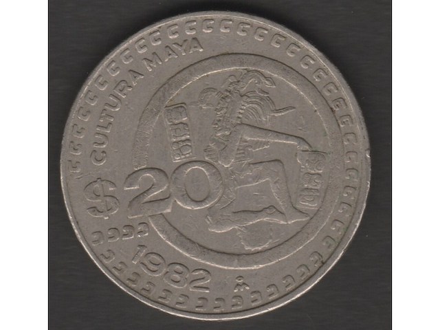 20 Pesos - 1982 - Mexico, Meksiko