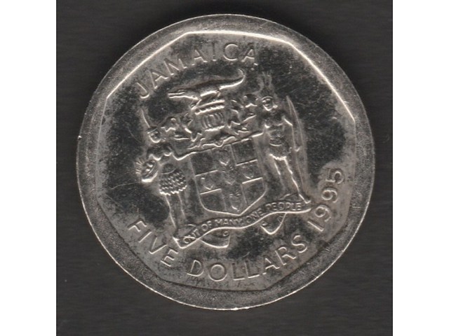 5 Dollars - 1995 - Jamaica, Jamajka