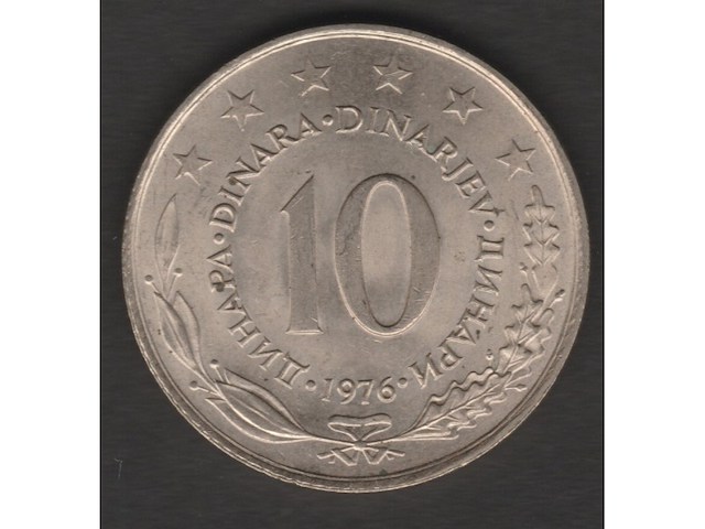 10 Dinara - 1976