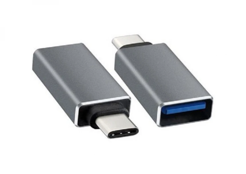 Adapter E-Green USB 3.1 tip C (M)-USB 3.0 (F) crni