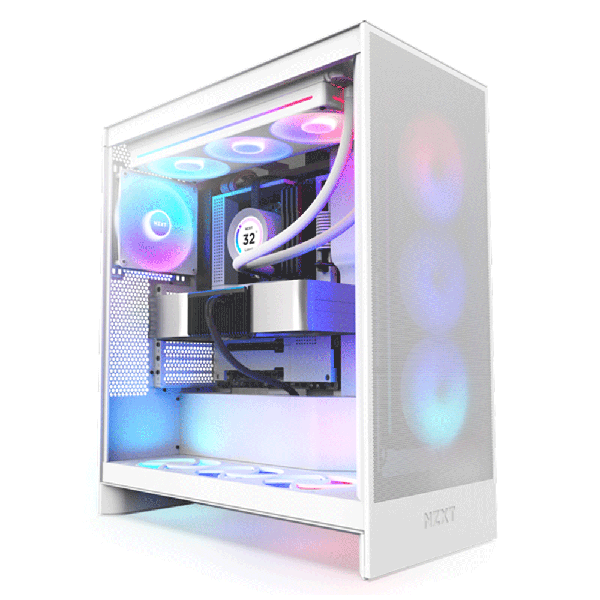 NZXT H7 Flow RGB kućište belo (CM-H72FW-R1)