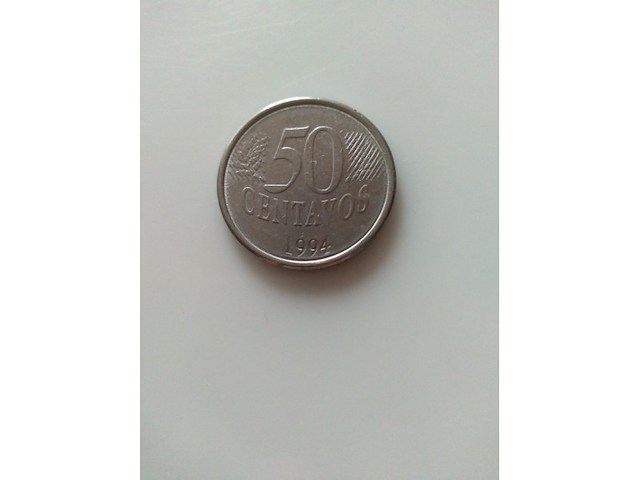 50 centi Brazil  1994.