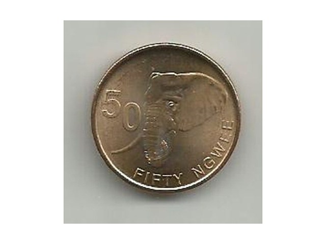 Zambia 50 ngwee 2024. UNC