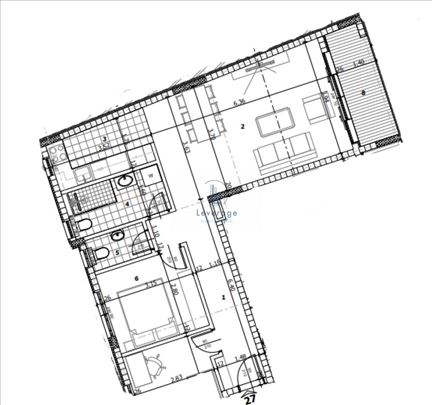 Lion, lux novogradnja, 72.38 m2, cena + pdv