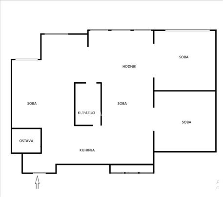 Odličan 4.0 stan u renoviranju ID#2072