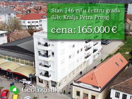 Penthouse u centru Uba 146 m2