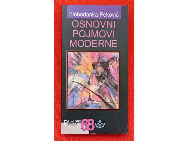 Osnovni pojmovi moderne, Slobodanka Peković -RETKO-