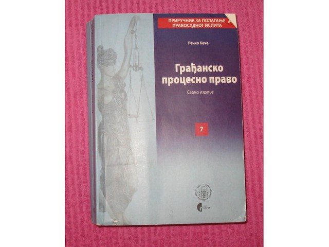 Ranko Keča - GRAĐANSKO PROCESNO PRAVO