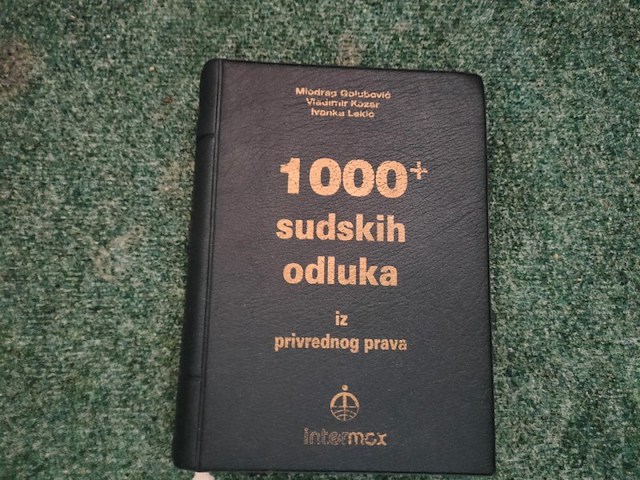 1000+ sudskih odluka iz privrednog prava