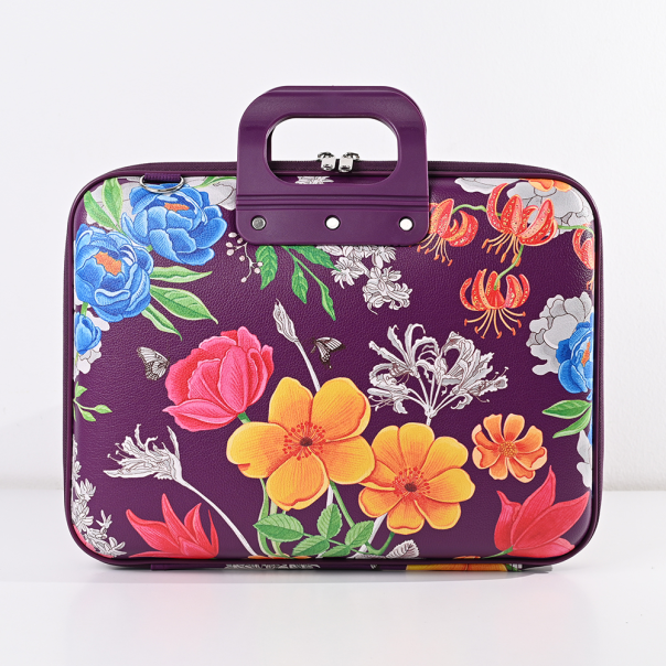 Torba za laptop Fashion Peony 15" ljubičasta