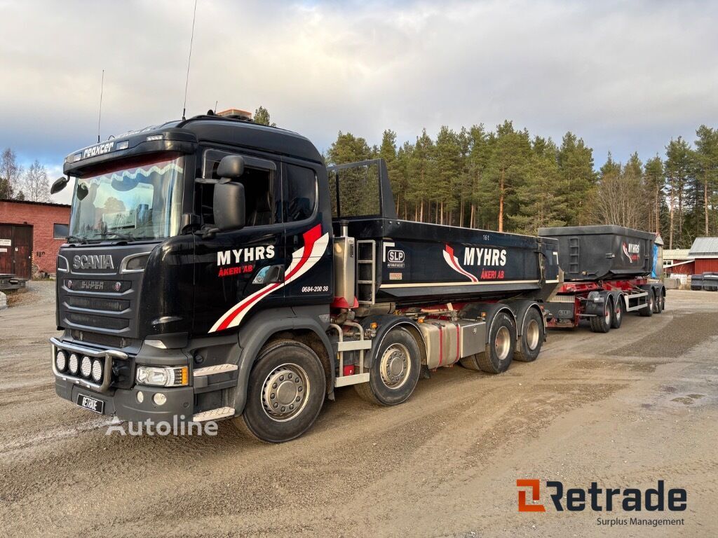 Prodaje se Scania R730 8X4 kiper na aukciji
