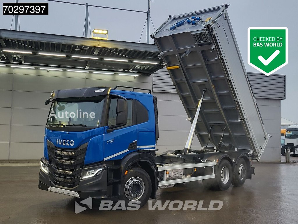 Novi IVECO S-Way 420 6X2 NEW! 17m3 3-way KH kipper Lift+Steering axle Autom kiper
