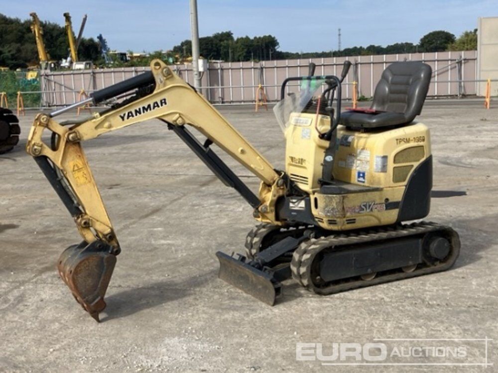Prodaje se Yanmar SV08-1A (S) mini bager na aukciji