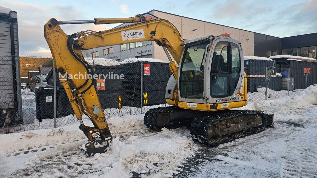 Prodaje se Kobelco E70SR beltegraver – Korthekk – 7-tonns klasse mini bager na aukciji