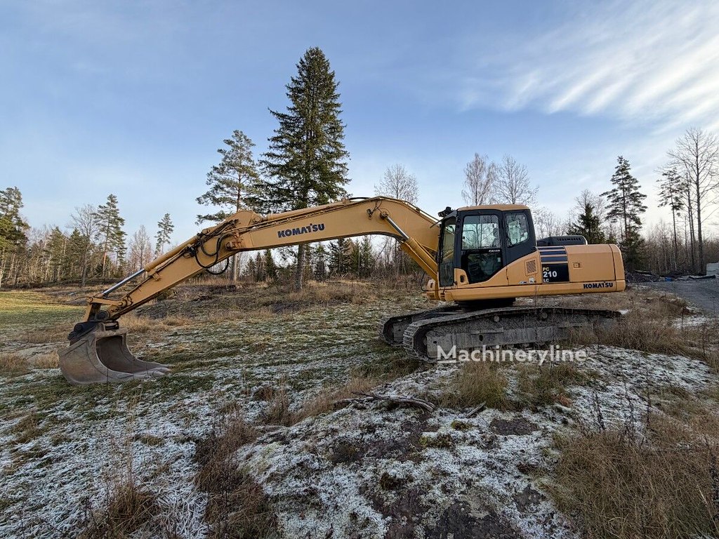 Prodaje se Komatsu 2004 Komatsu PC210LC-7K Beltegraver - Graveskuff 103 cm bager guseničar na aukciji