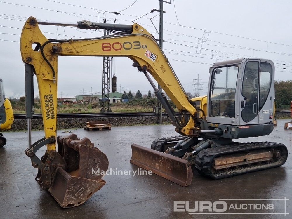 Prodaje se Wacker Neuson 8003-2 mini bager na aukciji