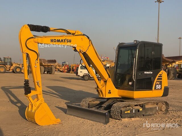 Prodaje se Komatsu PC58-8 mini bager na aukciji