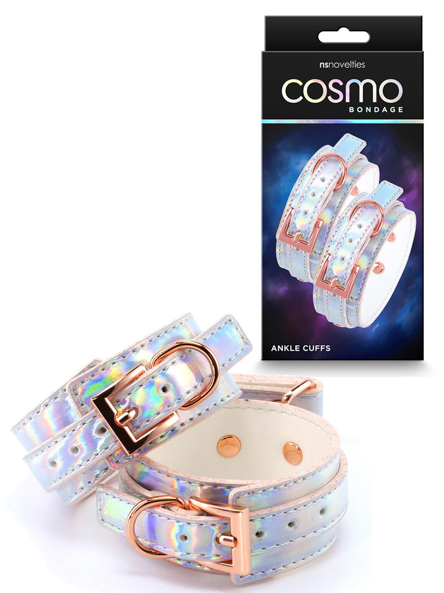 Cosmo Bondage – Ankle Cuffs – Rainbow