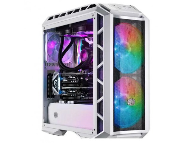 Kuciste COOLER MASTER *MasterCase H500P Mesh ARGB Gaming modularno kuæište (MCM-H500P-WGNN-S01) belo
