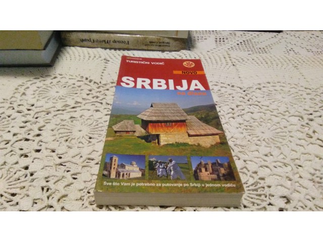 SRBIJA NA DLANU,,,TURISTICKI VODIC,,,NOVO!