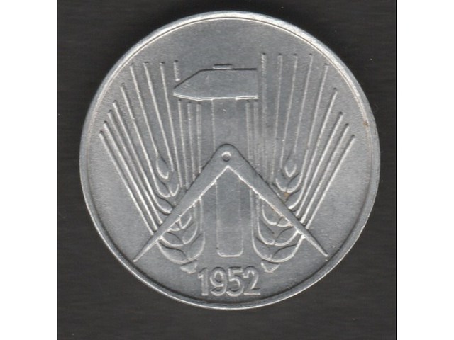 5 Pfennigs - 1952 - DDR