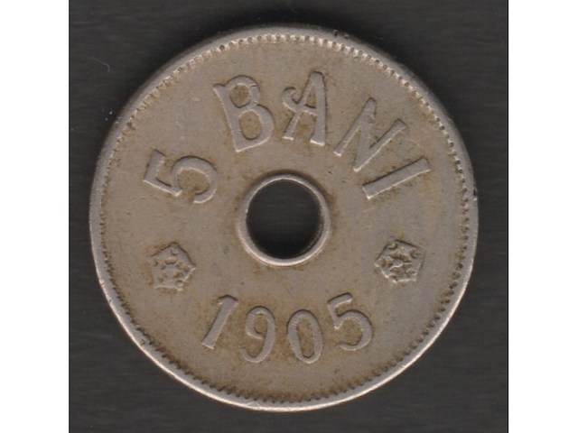 5 Bani - 1905 - Ruminija
