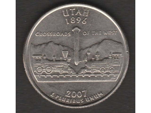 ¼ Dollar `Washington Quarter` (Utah)