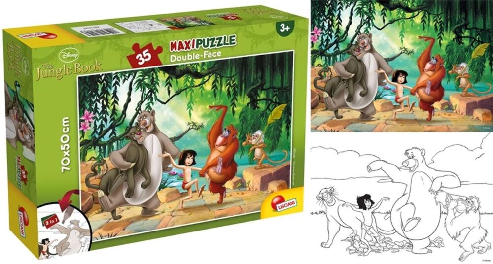 Lisciani Igračke za decu i bebe 35pcs Maxi Jungle Bo
