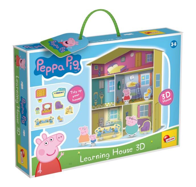 Lisciani Kućica Školica 3D Peppa Pig