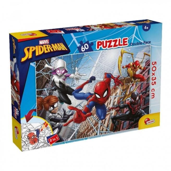 Lisciani Slagalica 60pcs Spiderman 2u1