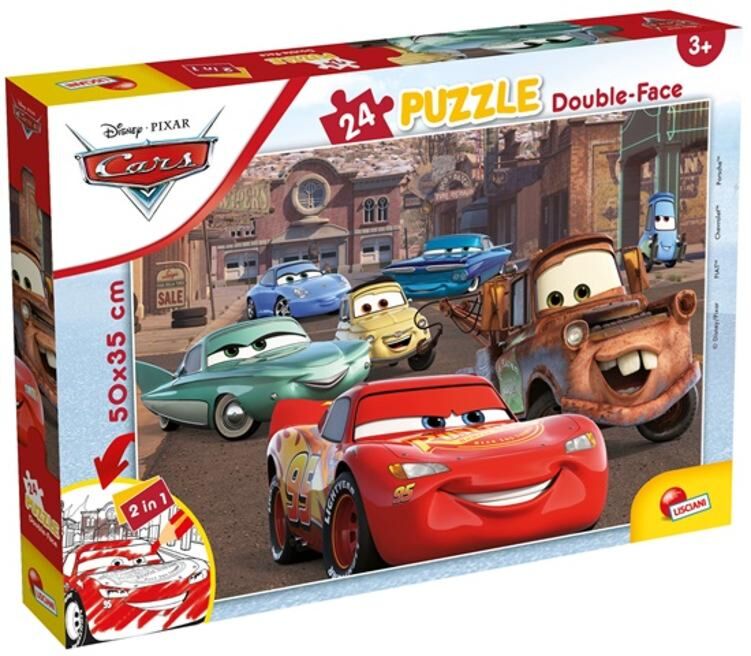 Lisciani Puzzle 24pcs Cars slozi I oboji