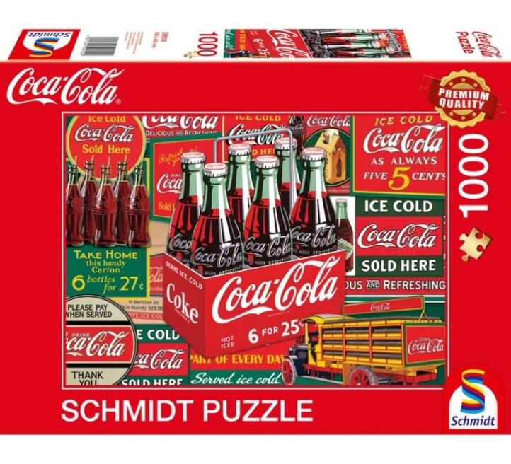 Schmidt Slagalica Puzzle 1000 delova Coca Cola