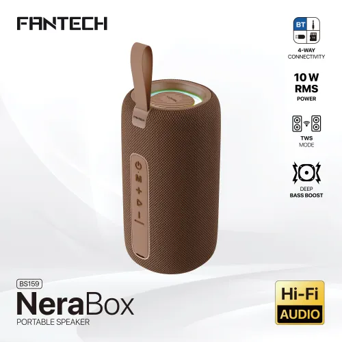 Bluetooth zvucnik Fantech BS159 NeraBox braon