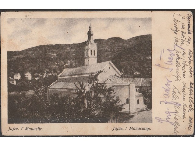 Bosna i Hercegovina - jajce / manastir / 1927