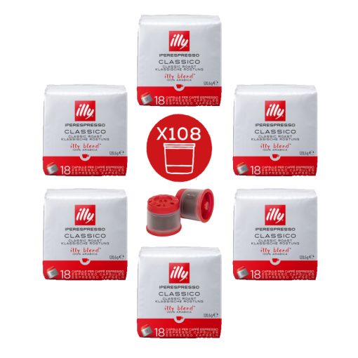 Illy®* Iperespresso Classico BOX ( 6×18) 108 kapsula