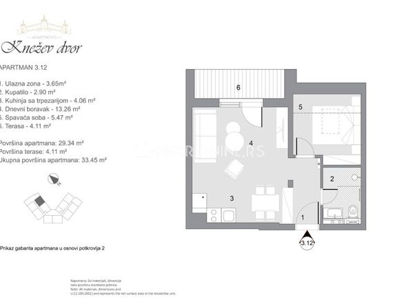 Izuzetan stan na 3.spratu kompleksa Knežev dvor na Divčibarama