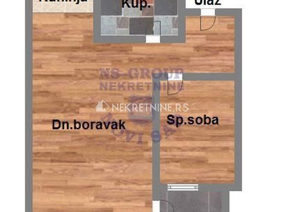 Dvosoban stan 46m2 Telep