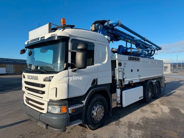Liebherr THP 140 H 24 M4XH na šasiji Scania SCANIA P410 6x4 Liebherr THP 140 H 24 M4XH Concretepump pumpa za beton
