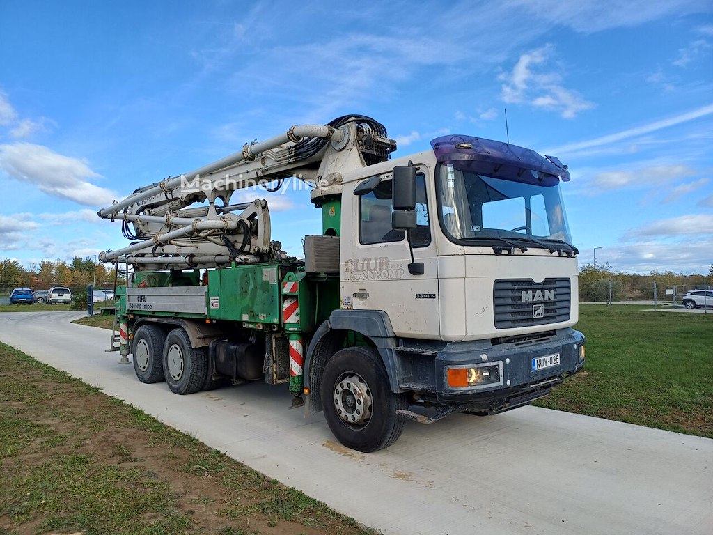 Cifa PA 1506/909 F8 METRO31 na šasiji MAN 33.414 pumpa za beton