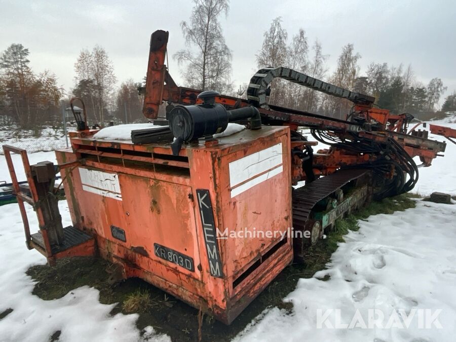 Prodaje se Klemm KR803D bušaće postrojenje na aukciji