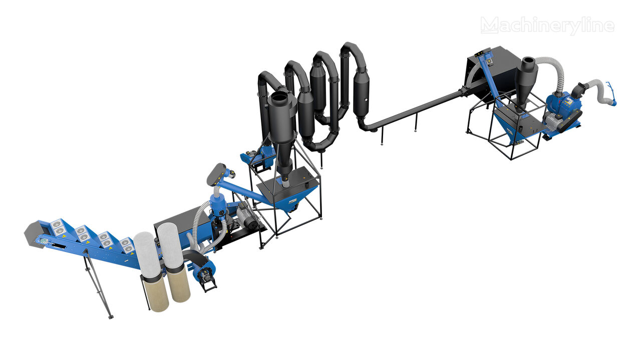 Nova TehnoMashStroy MLG-1000 Combi 350 kg/h oprema za proizvodnju paleta