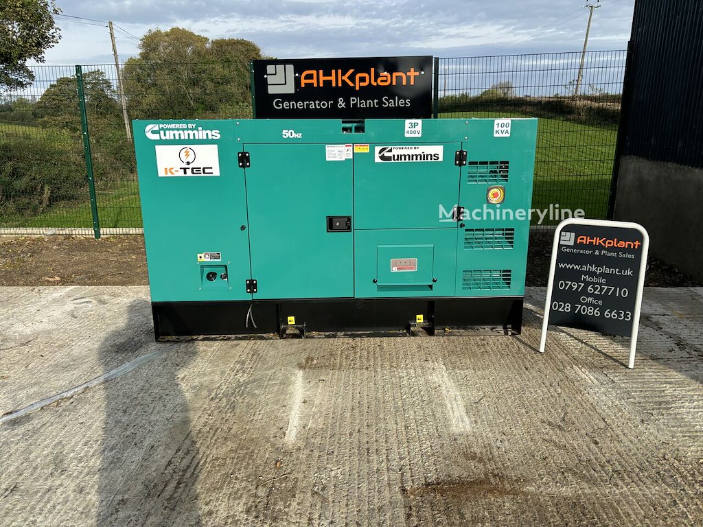 Novi Cummins KTEC 100 diesel generator