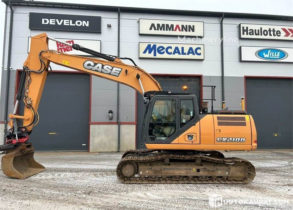 Prodaje se Case CX210D, 2016, 11,200 h Excavator, Lempäälä bager guseničar na aukciji