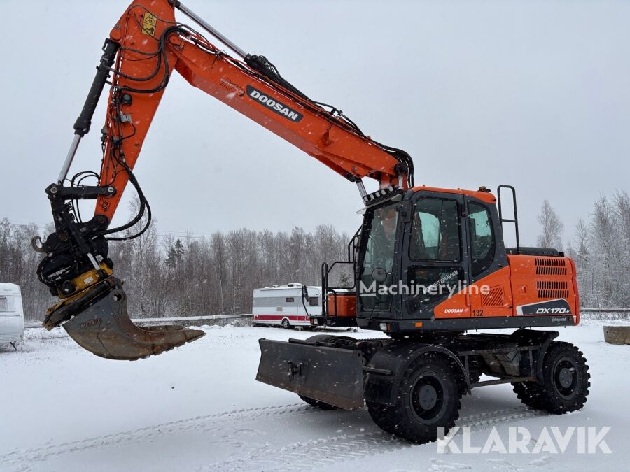 Prodaje se Doosan DX170W-5 mini bager na aukciji