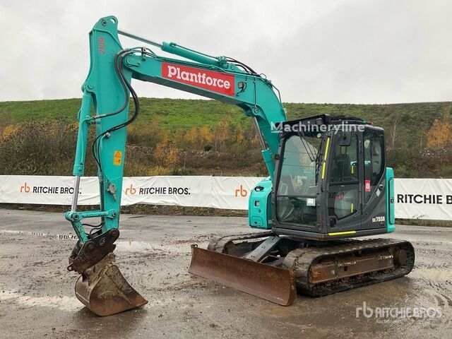 Prodaje se Kobelco SK75SR-7 bager guseničar na aukciji