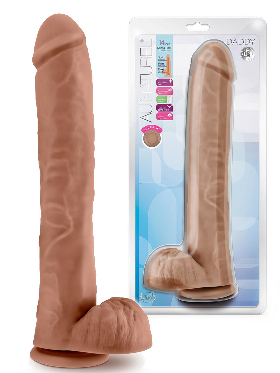 Au Naturel Daddy 14 inch dildo