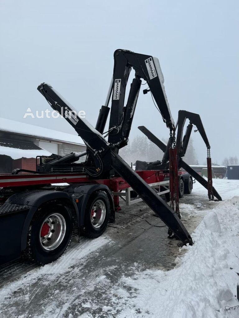 Prodaje se Hammar 151 HS poluprikolicu za prevoz kontejnera na aukciji